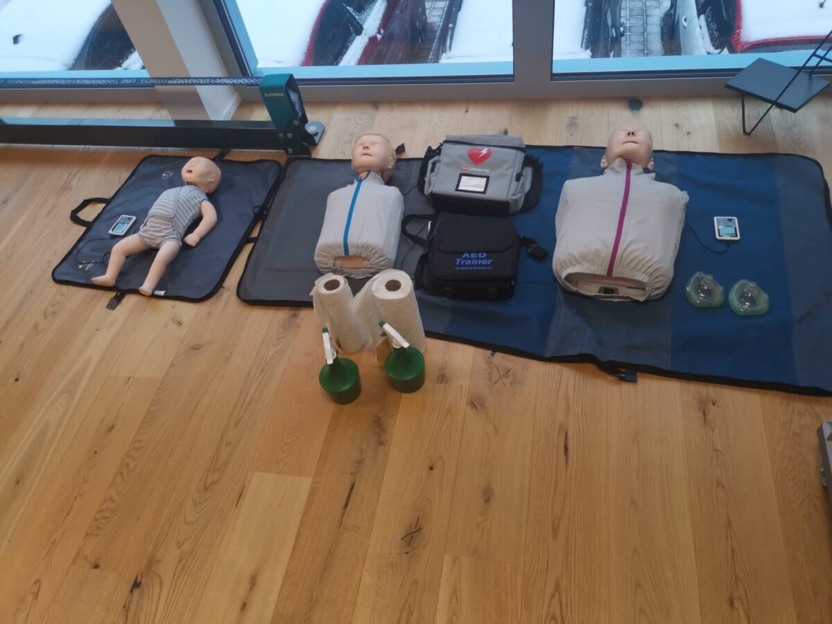 Erste Hilfe Kurs inkl. BLS-AED Komplett Zertifikat für Saluto AG